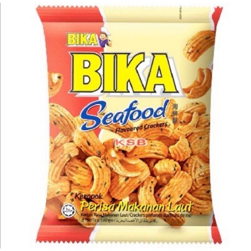 60g Bika Cracker Snack | Keropok Bika (Assorted Flavours) | Shopee Malaysia