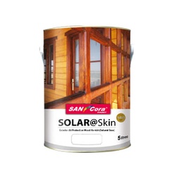(5L) SANCora Solar Skin Exterior Wood Varnish UV Protection/Cat Syelek ...