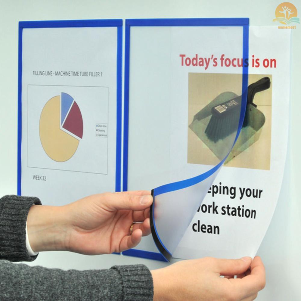 Magnetic File Frame Transparent PVC Document Display Frame for A4 Size ...