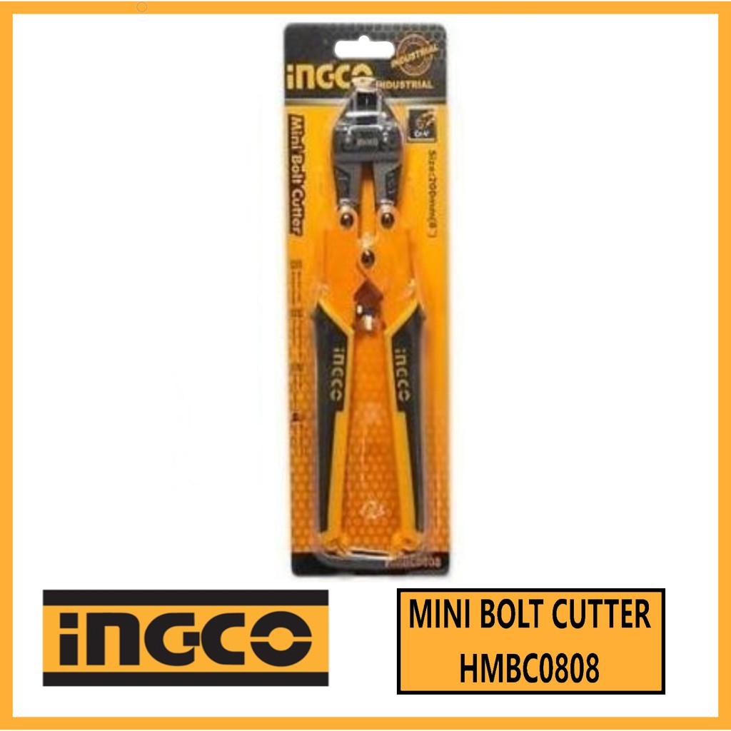Ingco Mini Bolt Cutter 8" 200mm HMBC0808 Authentic | Shopee Malaysia