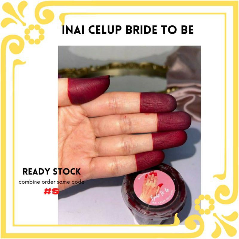 CLEARANCE INAI CELUP BRIDE TO BE BY WANSUE BEAUTY | Shopee Malaysia