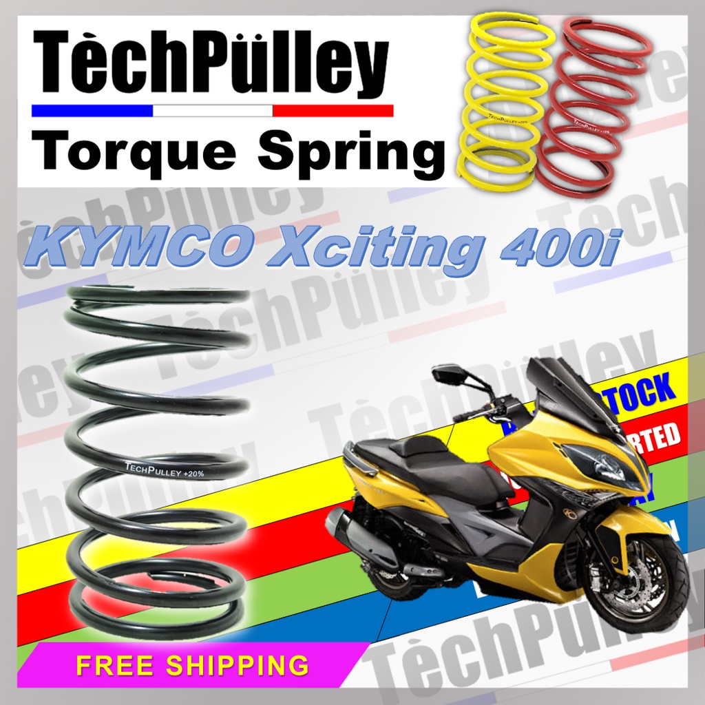 TechPulley Torque Contra Spring for SYM MaxSym 400 Kymco Xciting 400 ...