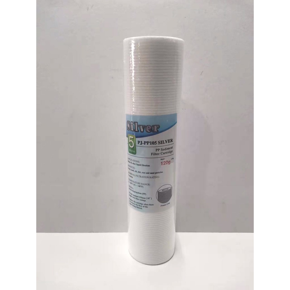 🔥10" GEN AIR 1 Micron 5-Tier PP Sediment Filter Cartridge @ Green Label ...