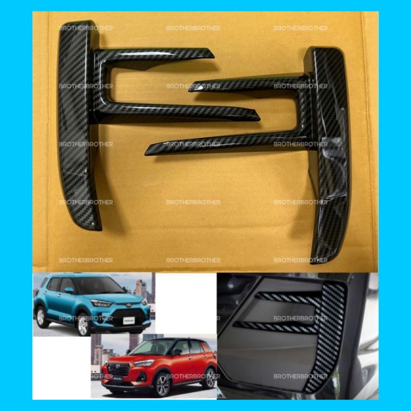 Raize Rocky GR 2021 2022 UP Carbon Rear Bumper Cover | Shopee Malaysia