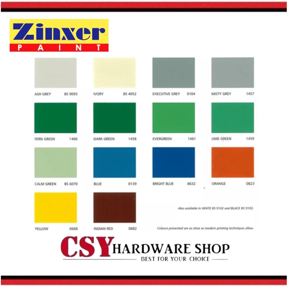 ZINXER Epoxy Floor Paint 5 Liter | Shopee Malaysia