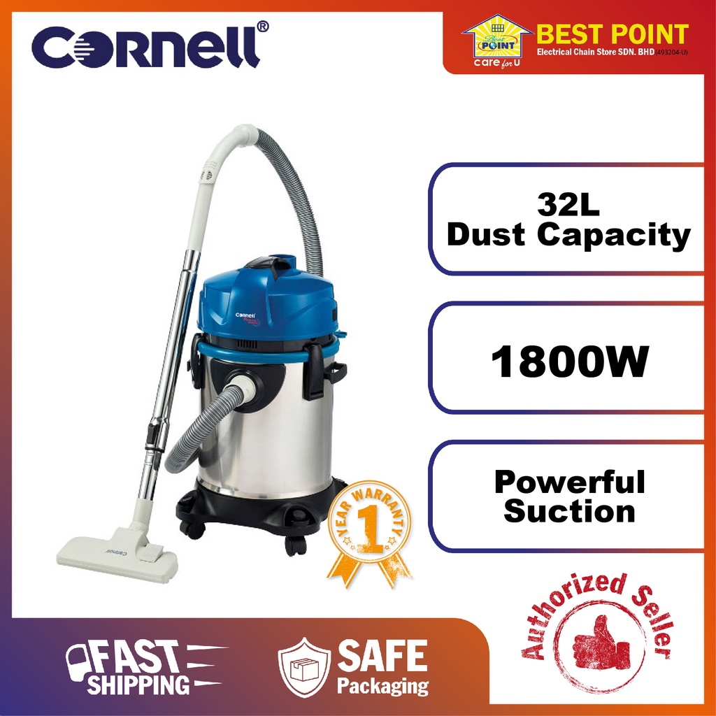 CORNELL 3 in 1 Wet & Dry Vacuum Cleaner CVC-WD602 | Shopee Malaysia