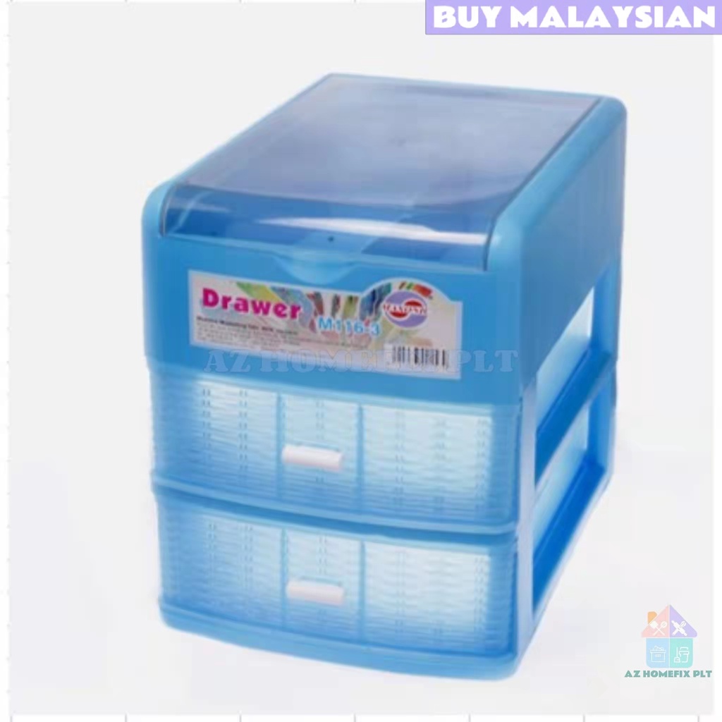 Maxonic 3 Tier Mini Plastic Drawer / Laci Plastik 3 Tingkat | Shopee ...