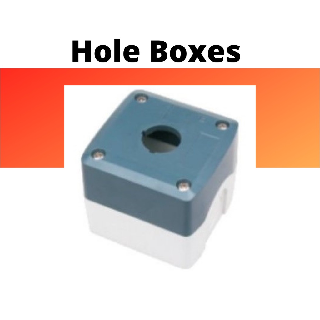 Push Button Switch Control Station Hole Boxes / Enclosure 1H/2H/3H ...