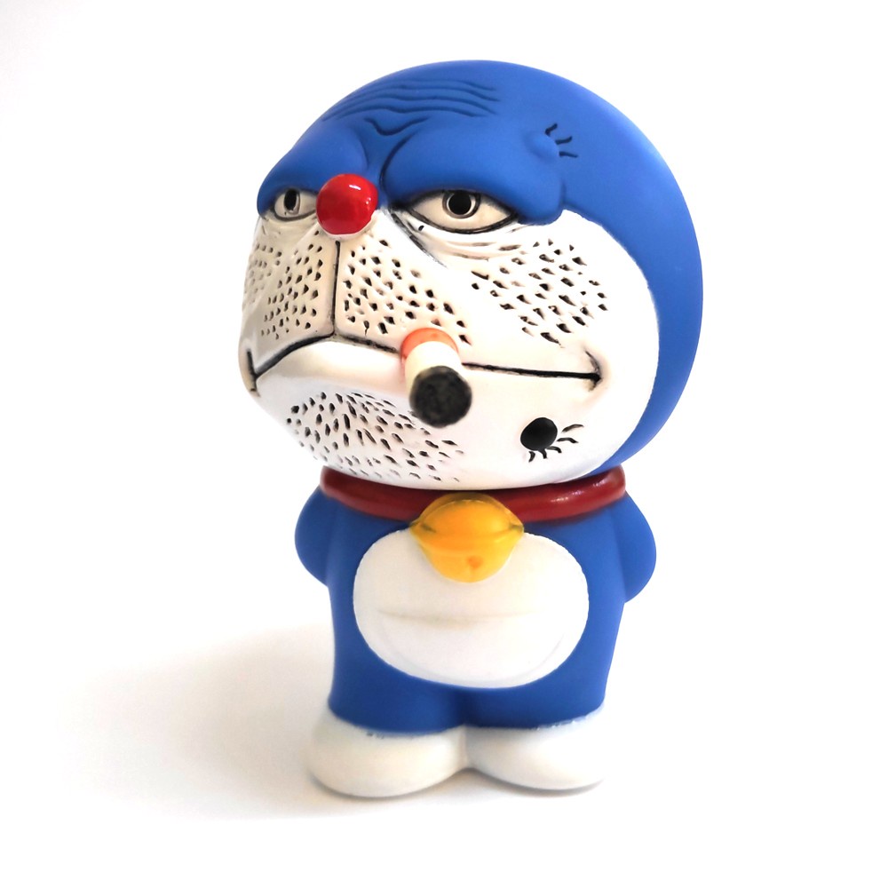Cool Doraemon Smoking Cigarette Standing Toy | Shopee Malaysia