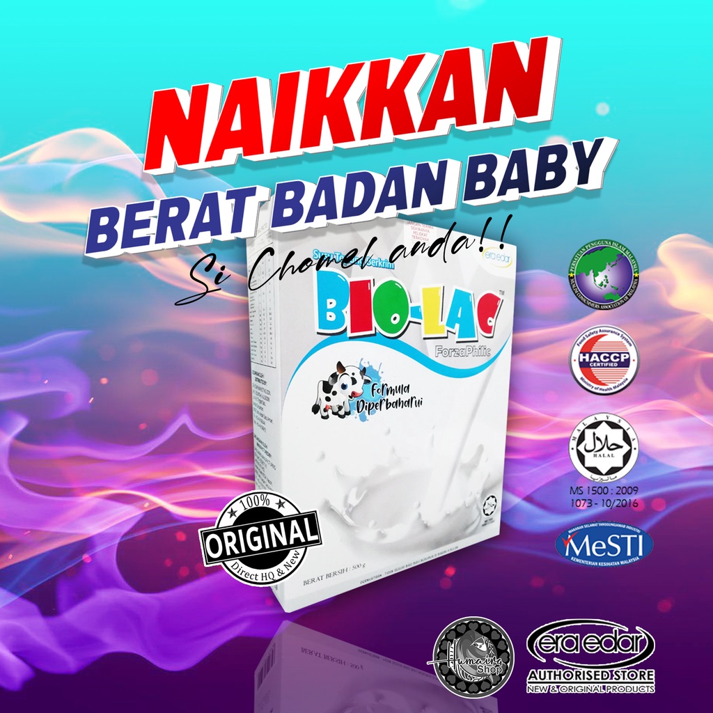 SUSU BIOLAC HQ ~ Susu Formula Tambah Berat Badan Baby Kids Bayi Milk ...