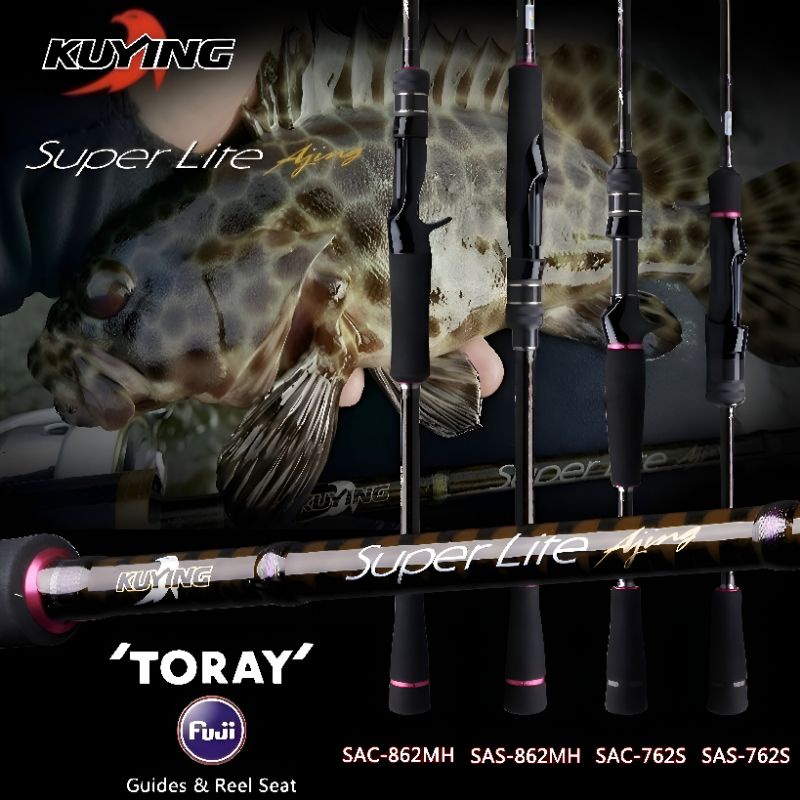 Kuying Superlite Ajing Fishing rod | Shopee Malaysia