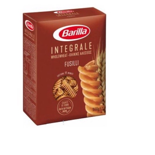 Barilla brand Fusilli Integrale spiral noodles 500g | Shopee Malaysia