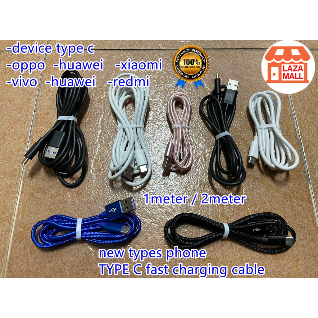 NEW Type c phone wire fast charging cable andriod cable handphone ...