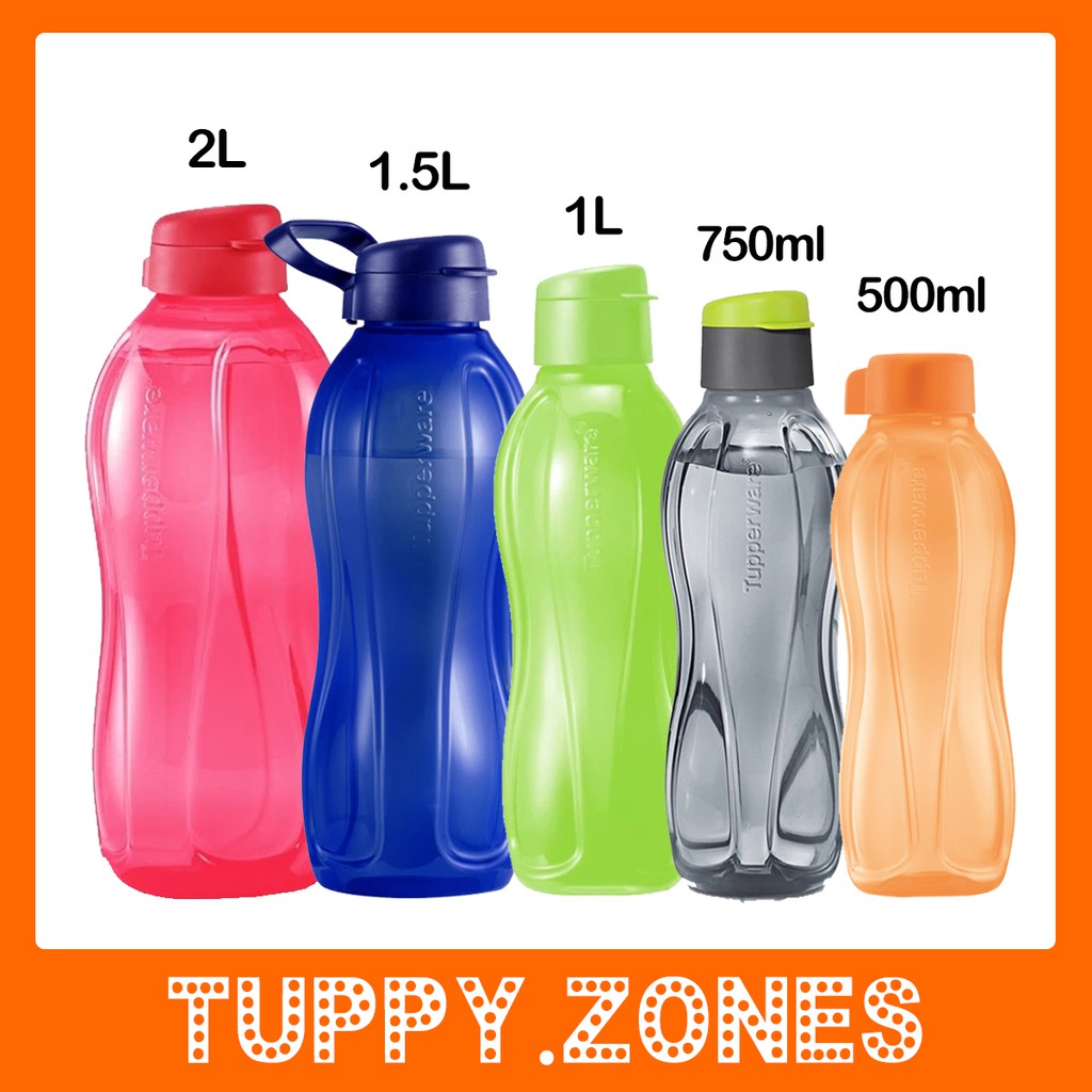 Tupperware Eco Water Bottle Collection 2L/1L/750ml/500ml/310ml | Shopee Malaysia