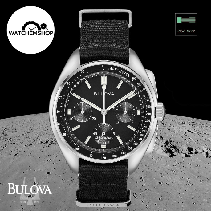 Bulova Moon Watch Apollo 15 Lunar Pilot Ultra High Frequency ...