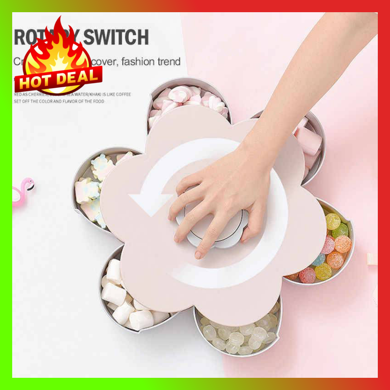 ROTATING CANDY BOX CANDY STORAGE - SISTERS SHOP | Shopee Malaysia