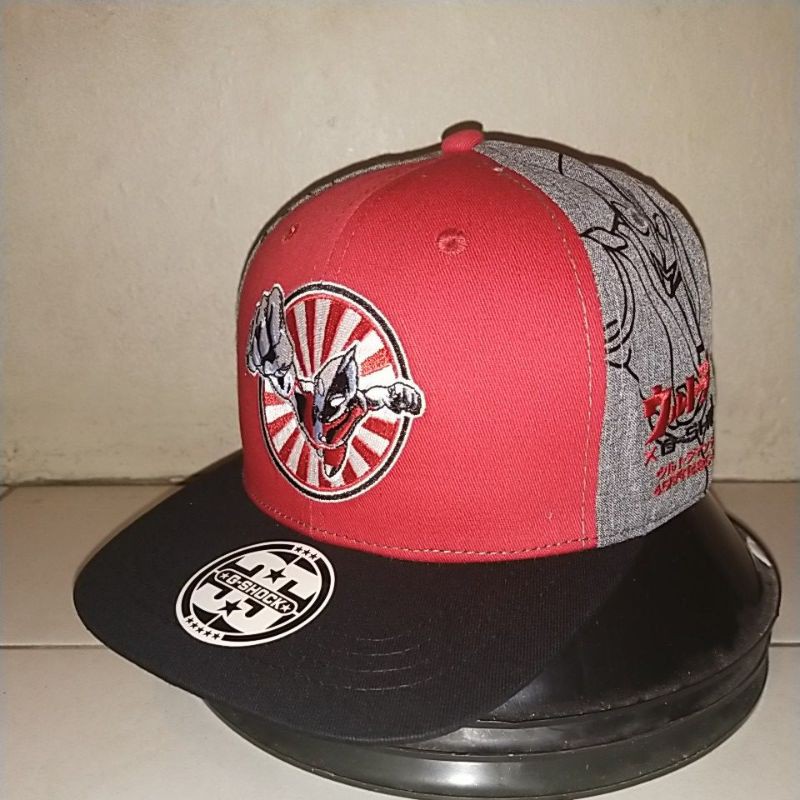 READY STOCK! ULTRAMAN X G SHOCK 40TH ANNIVERSARY SNAPBCK HAT CAP ...