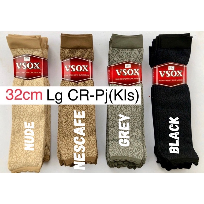 ORIGINAL VSOX HANDSOCK BERCORAK KELIM PANJANG TEBAL | Shopee Malaysia