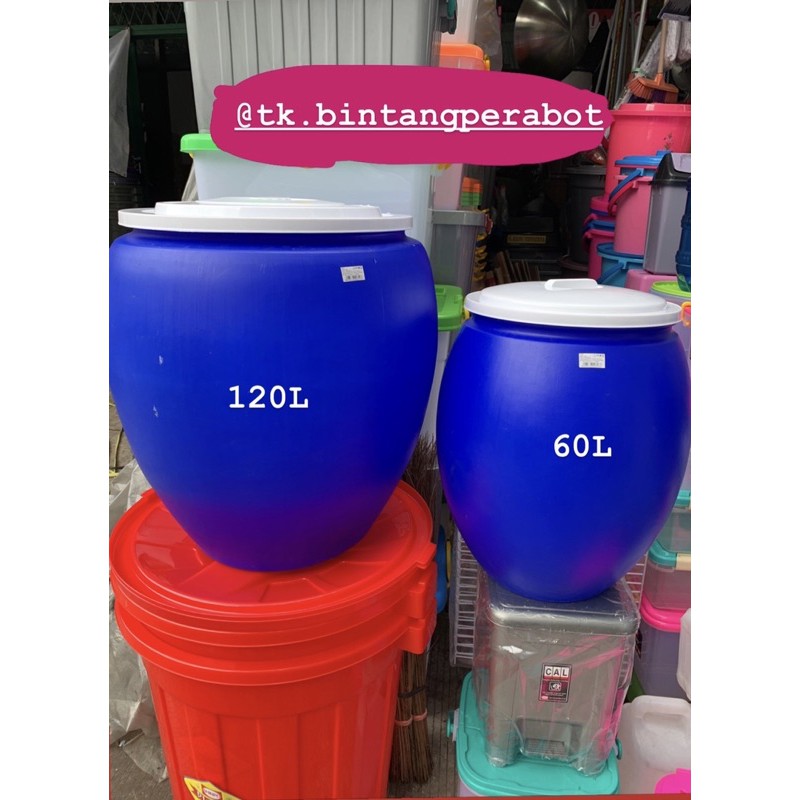 Green LEAF-Tong Water Bullet/Fat 60 And 120 Liters | Shopee Malaysia