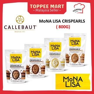 MONA LISA CRISPEARLS 800G CALLEBAUT BELGIUM CHOCOLATE SPRINKLES PEARLS ...