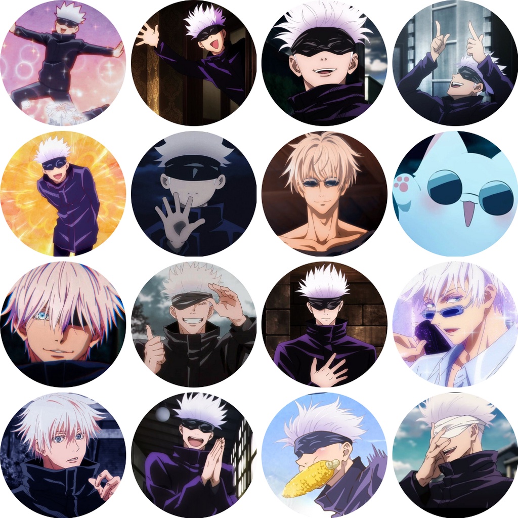 Jujutsu Kaisen Gojo Satoru Button Badge 58mm | Shopee Malaysia