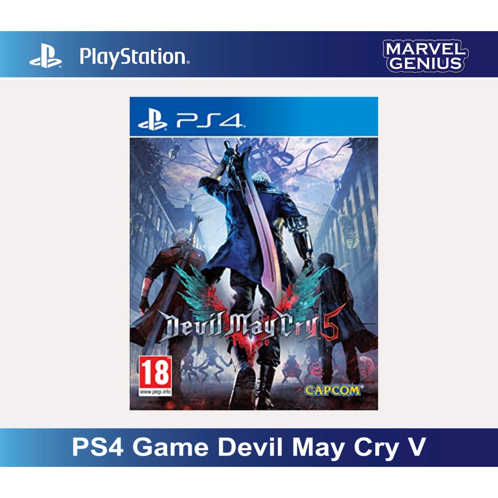 PS4 GAME Devil May Cry 5 | DMC 5 I DEVIL MAY CRY V (ENG/CHN) | Shopee Malaysia