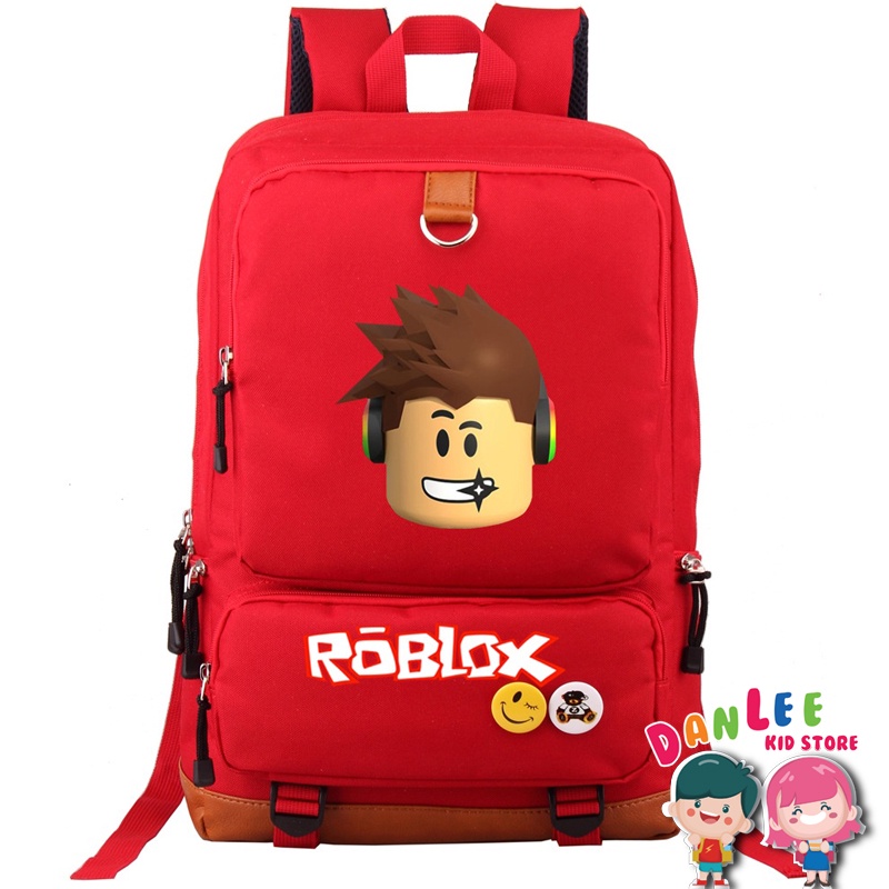 ROBLOX Canvas Student Backpack School Bag Laptop Bag/Beg Sekolah Kanak ...