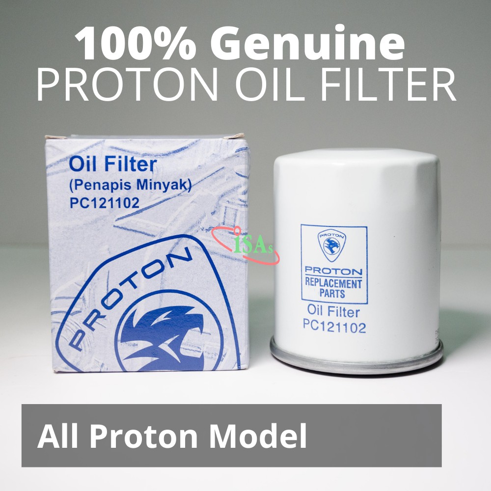 Genuine Proton Oil Filter PC121102 Proton Wira Satria Saga BLM Waja ...