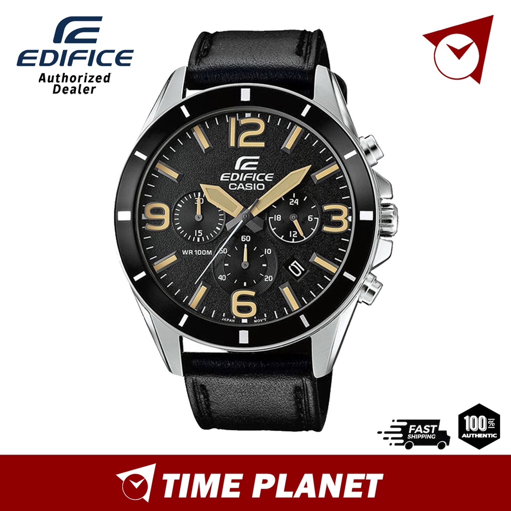 Chronograph Quartz Men Watch [Official Warranty] EFR-553L-1B/EFR-553L ...