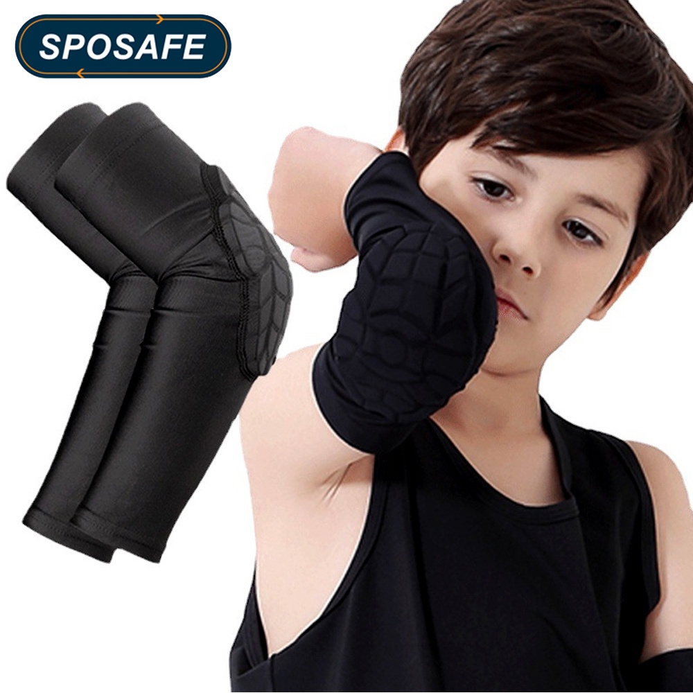 SPOSAFE 1PCS 5-15 Years old kids compression elbow pad elbow ...