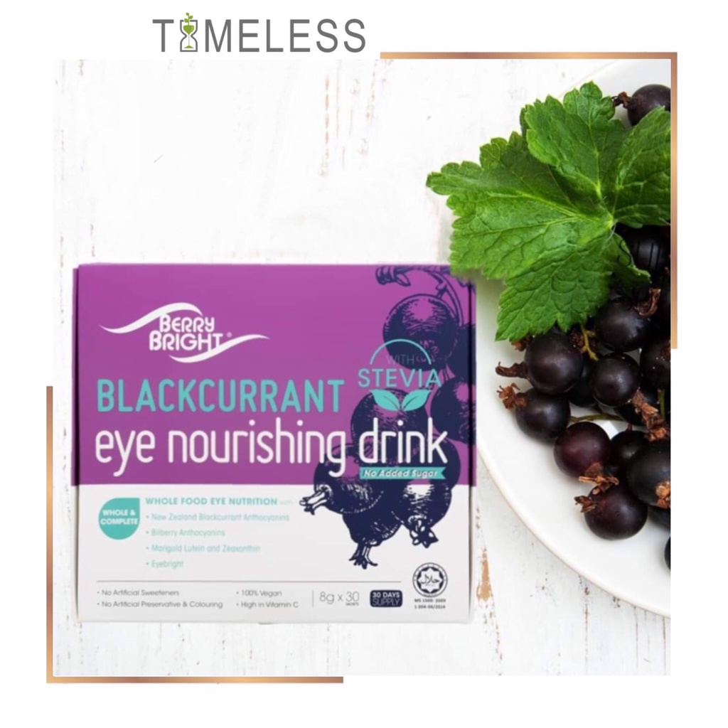 BERRY BRIGHT Eye Nourishing Drink With Stevia - 8g x 30 sachets per box ...