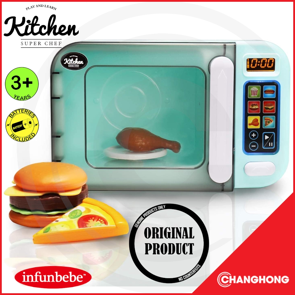 Infunbebe | Kitchen Super Chef | My First Microwave Oven | Toy Oven ...