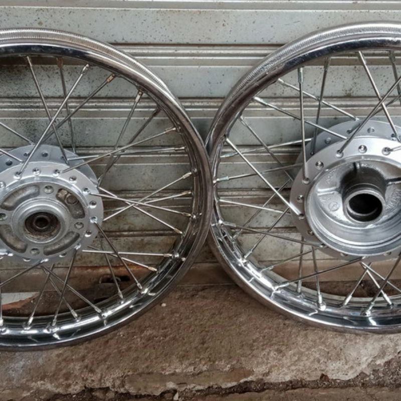 Uk Ring 14 Spoke Rims Minus Trail Mode Honda Supra 100 / Astra Grend ...