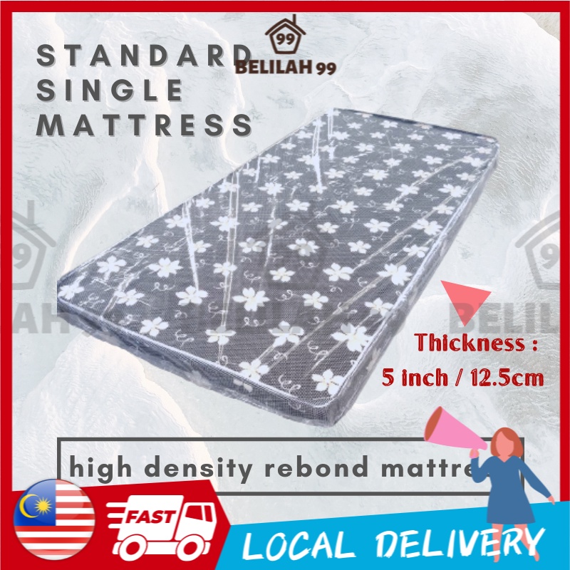 🔥READY STOCK🔥Belilah High Density Rebond Mattress Single Tilam Bujang ...