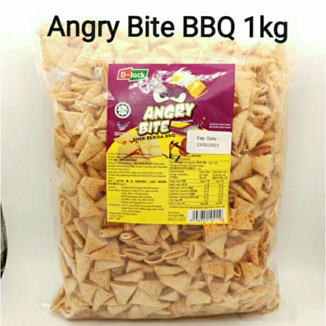 D-jack angry bite cone BBQ 1kg | Shopee Malaysia