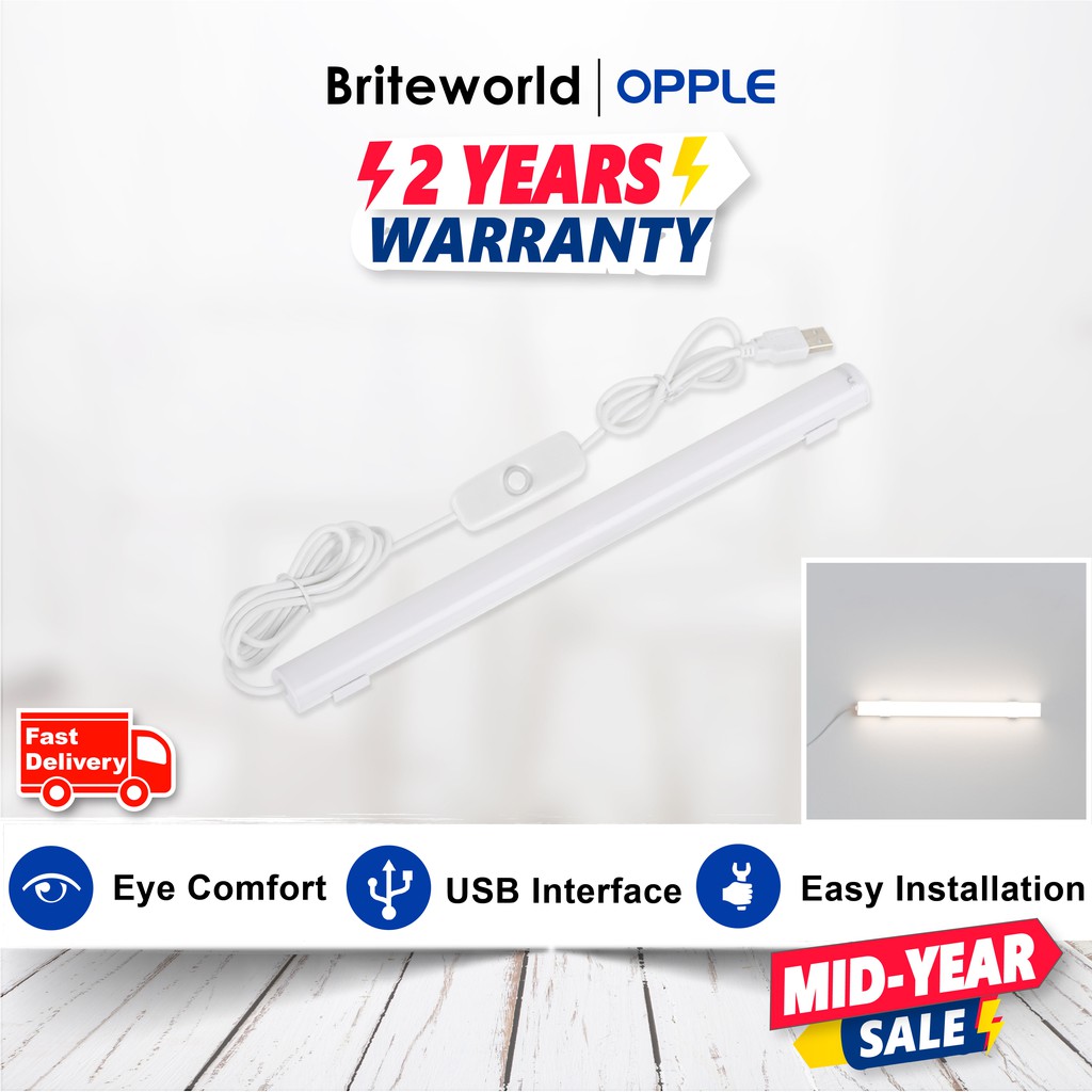 Opple LED Cabinet Light 3.5W / 5W / 7W (7W Color Dimmable) Flicker Free ...