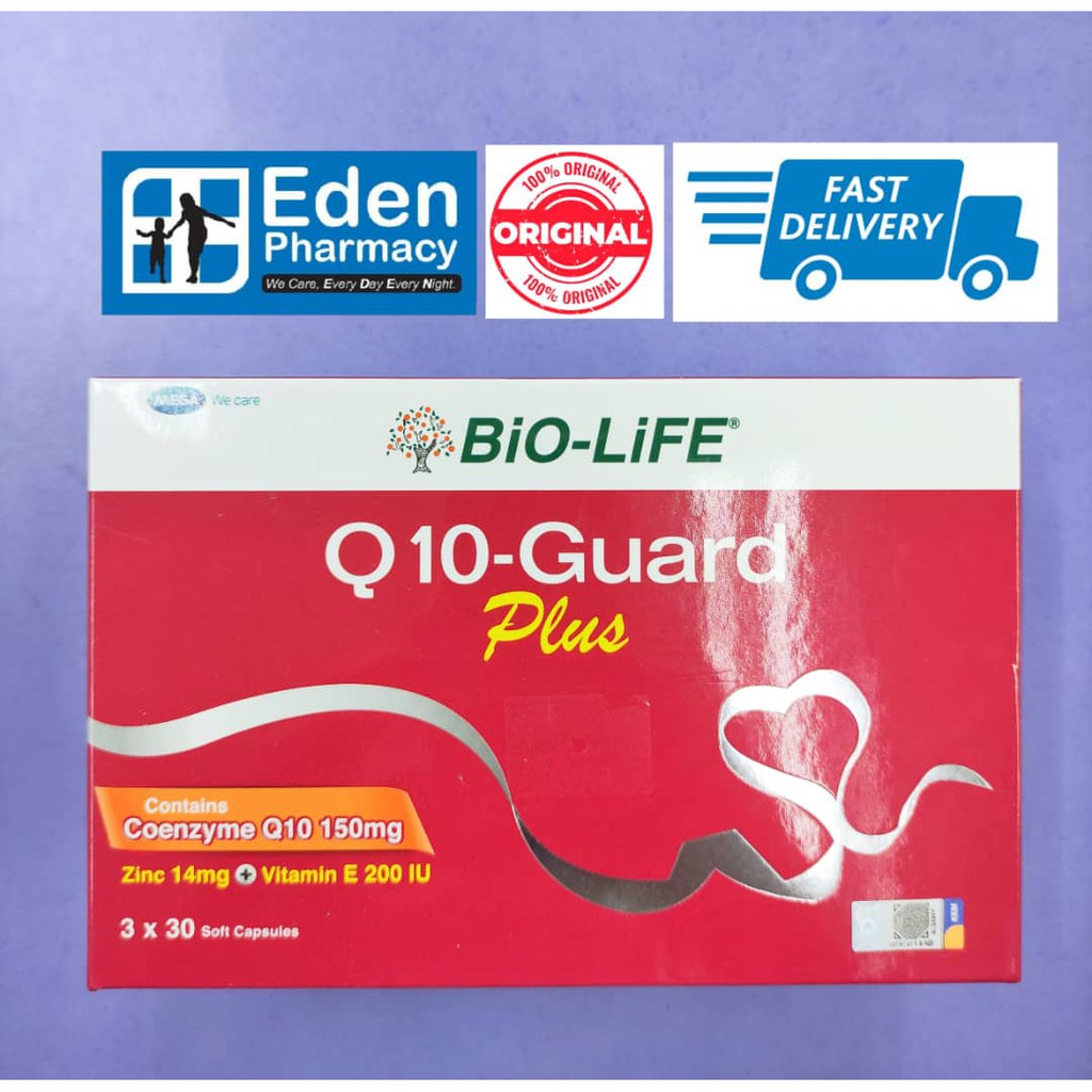 Biolife Bio-Life Q10-Guard Plus ( 3 x 30's ) | Shopee Malaysia