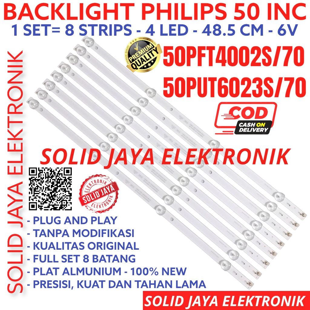 PHILIPS LED TV BACKLIGHT 50 INC 50PFT4002 50PUT6023 50PFT4002S ...
