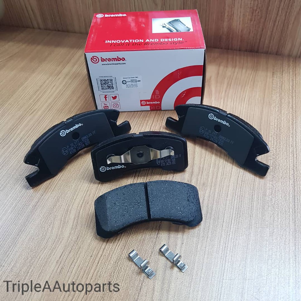 ORIGINAL BREMBO FRONT BRAKE PAD PROTON SAGA BLM/FLX/SAVVY(FRT) | Shopee ...