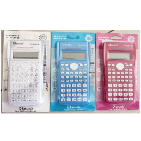 SAINTIFIK CALCULATOR Kalkulator MS82 Scientific Multifunction Student ...
