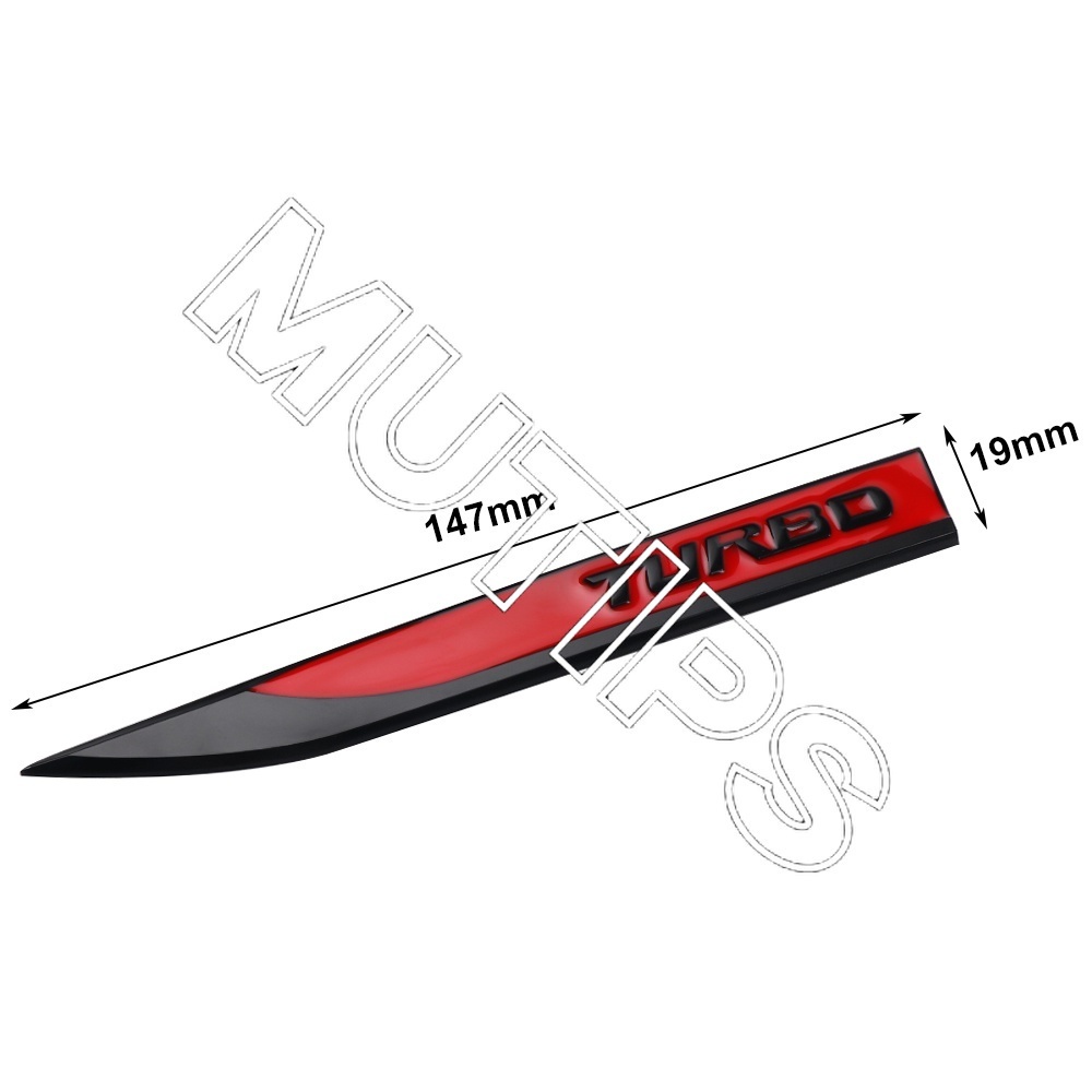 Volkswagen 2PCS 3D Metal Car Logo Blade Fender Side Label sticker ...