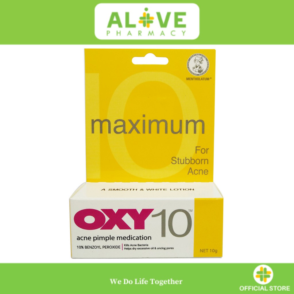Oxy 10 Acne Pimple Medication Cream 10g (for acne) | Shopee Malaysia