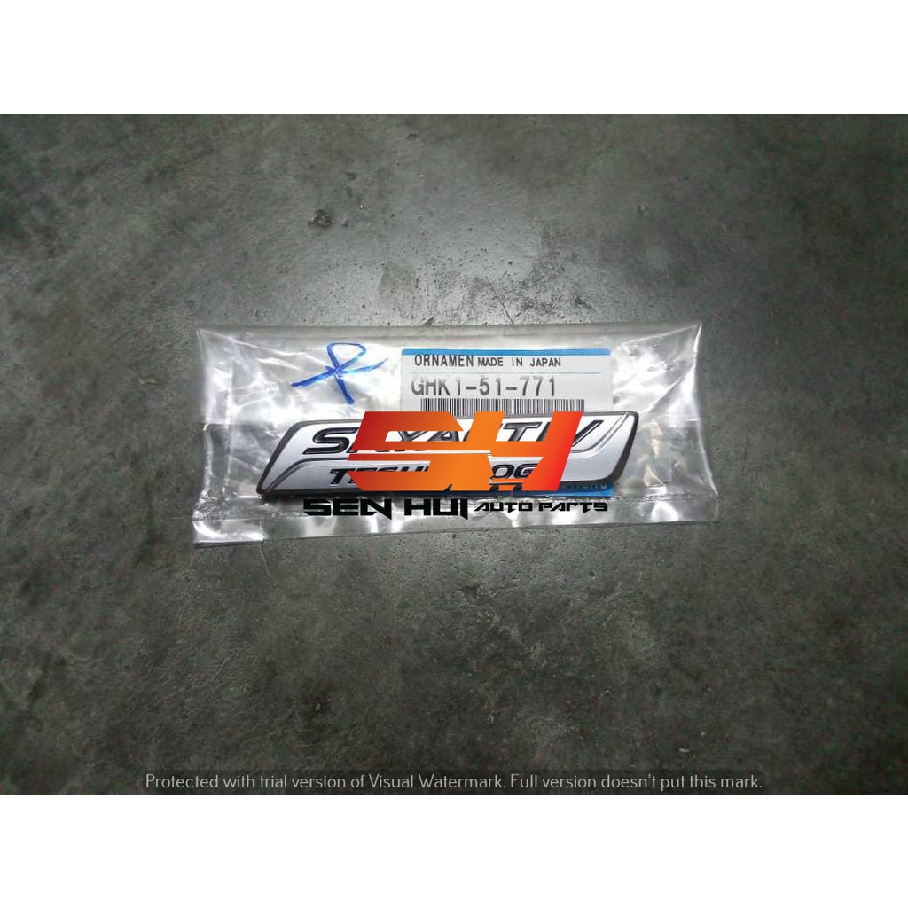 Mazda 6 Skyactive Name Plate Logo Skyactive back door GHK151771 Genuine ...