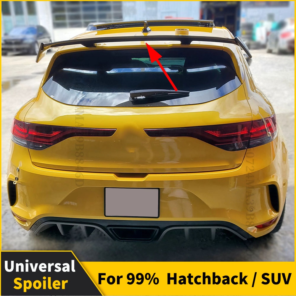 Universal Spoiler Wing For 99% Hatchback SUV like Kona Megane Nissan ...