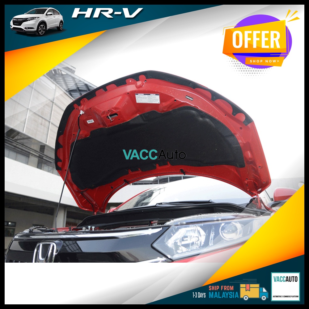 Honda HRV Front Bonnet Engine Cover Sound Proof Cover Hood Insulator ...