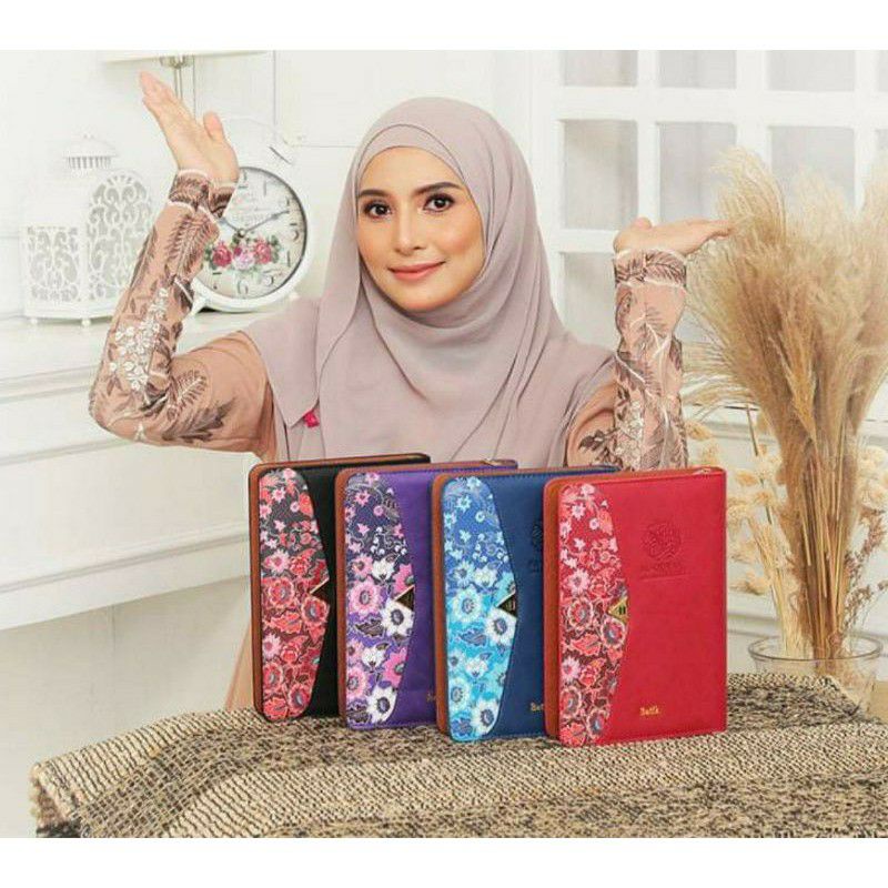AL QURAN HUMAIRA EDISI BATIK DIARY BERZIP A5 TAGGING/TANPA TAGGING ...