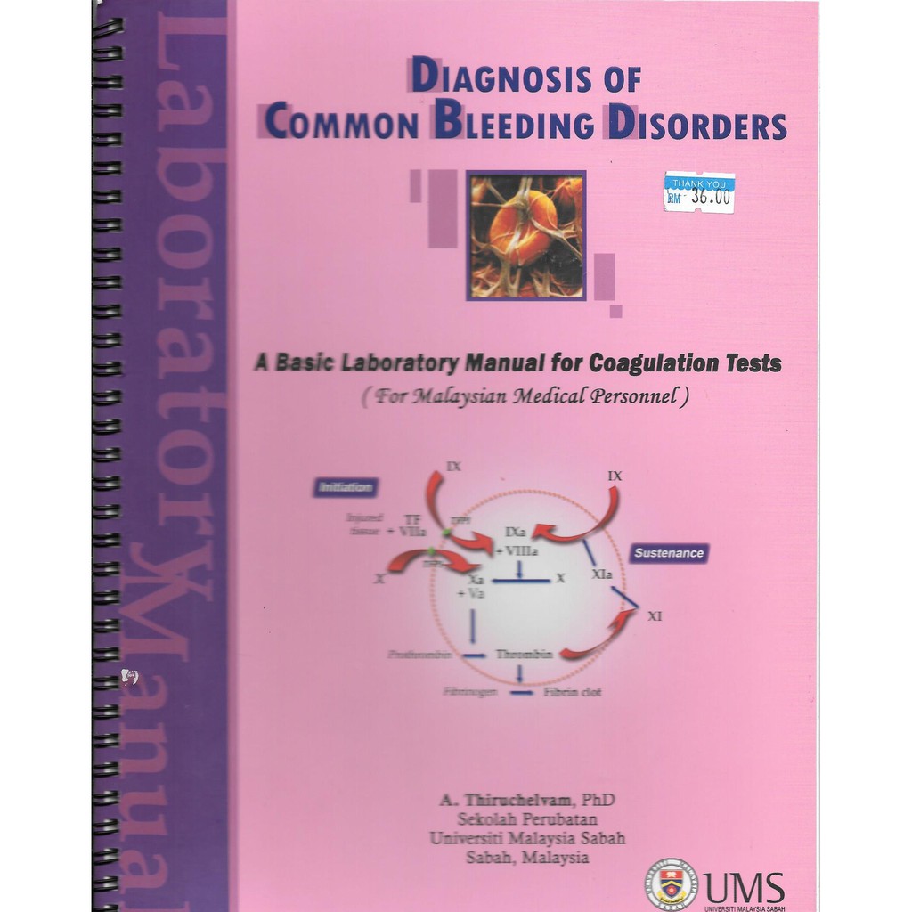 Diagnosis of Common Bleeding Disorders (A Basic Laboratory Manual for ...