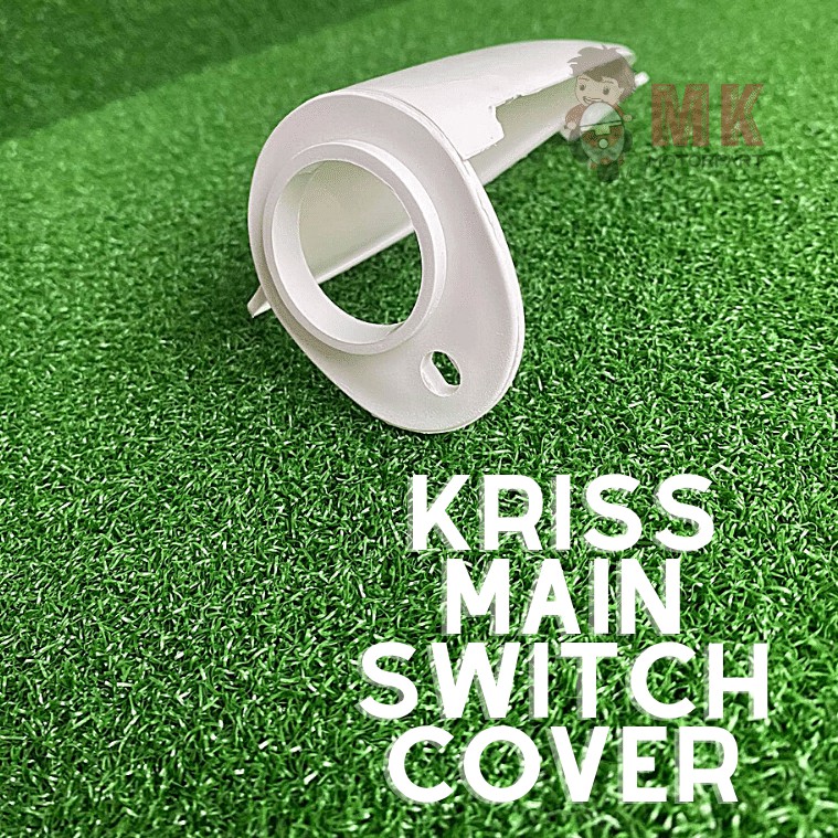 Modenas Kriss Ignition MAIN SWITCH COVER ( WHITE ) Leg Shield Key Suis ...