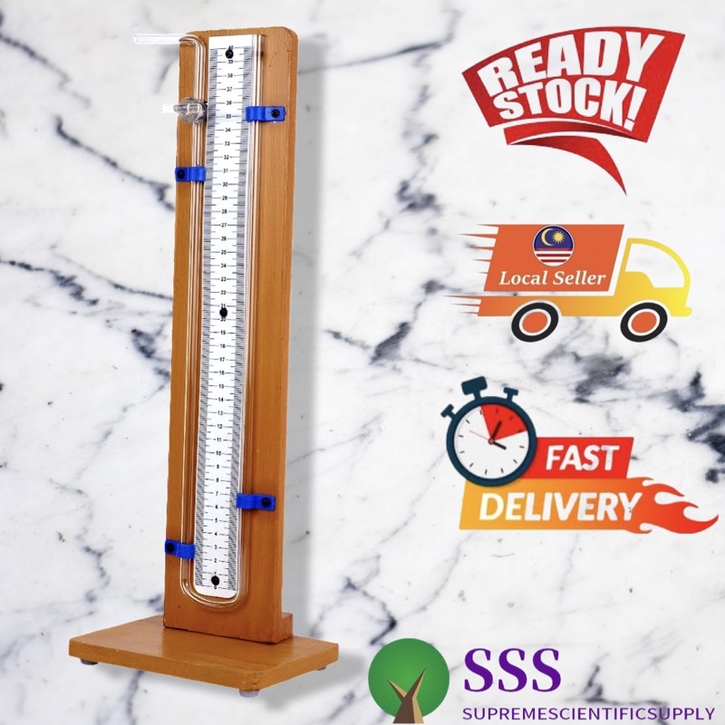 🔥[Ready stock]🔥Manometer wooden base (400mm tall) | Shopee Malaysia