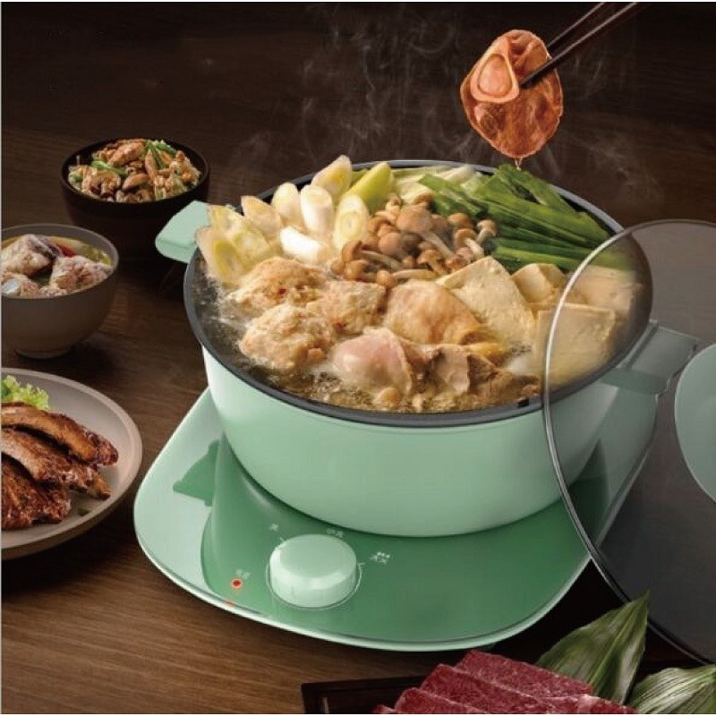 🔥Ready Stock🔥Delly PPT-01 3L Electric Hot Pot Cooker Split Multi ...